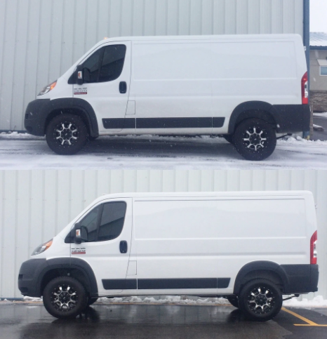 FRONT 1.5" LIFT KIT - RAM PROMASTER BY VAN COMPASS – Coastline Performance